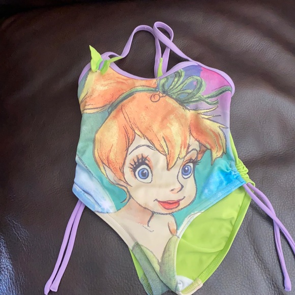 Disney | Swim | Disney Store Tinker Bell Bathing Suit Size 3 Nwot ...